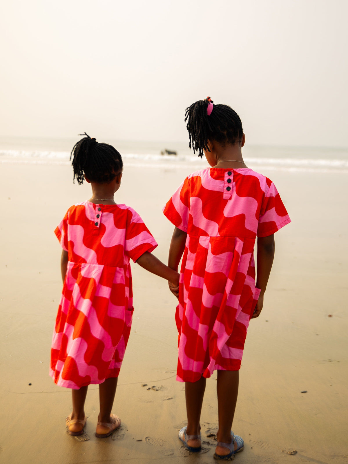 Ghana Made African Print Kids Dresses – YEVU