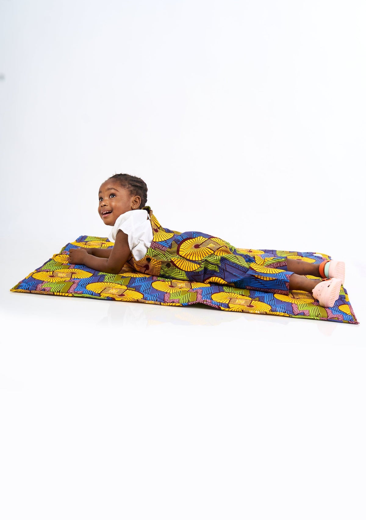 Reversible Ruched Top - Green Static – YEVU